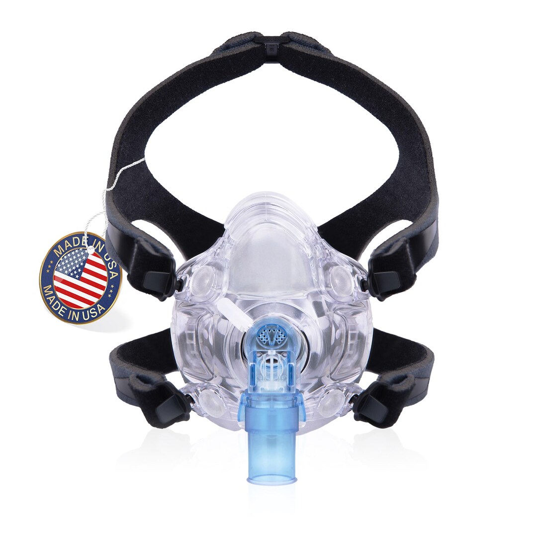 Full Face CPAP Mask - Replacement Kit – Includes Elbow, Cushion ...