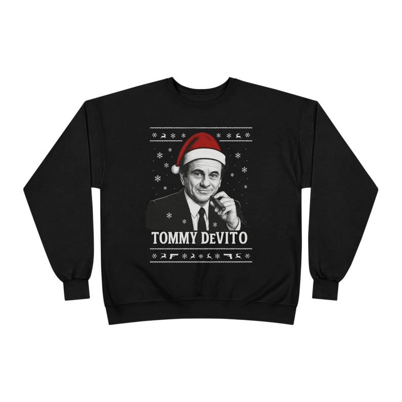 Tommy Devito Goodfellas Christmas Sweater - Vintage Mafia Holiday Knit ...