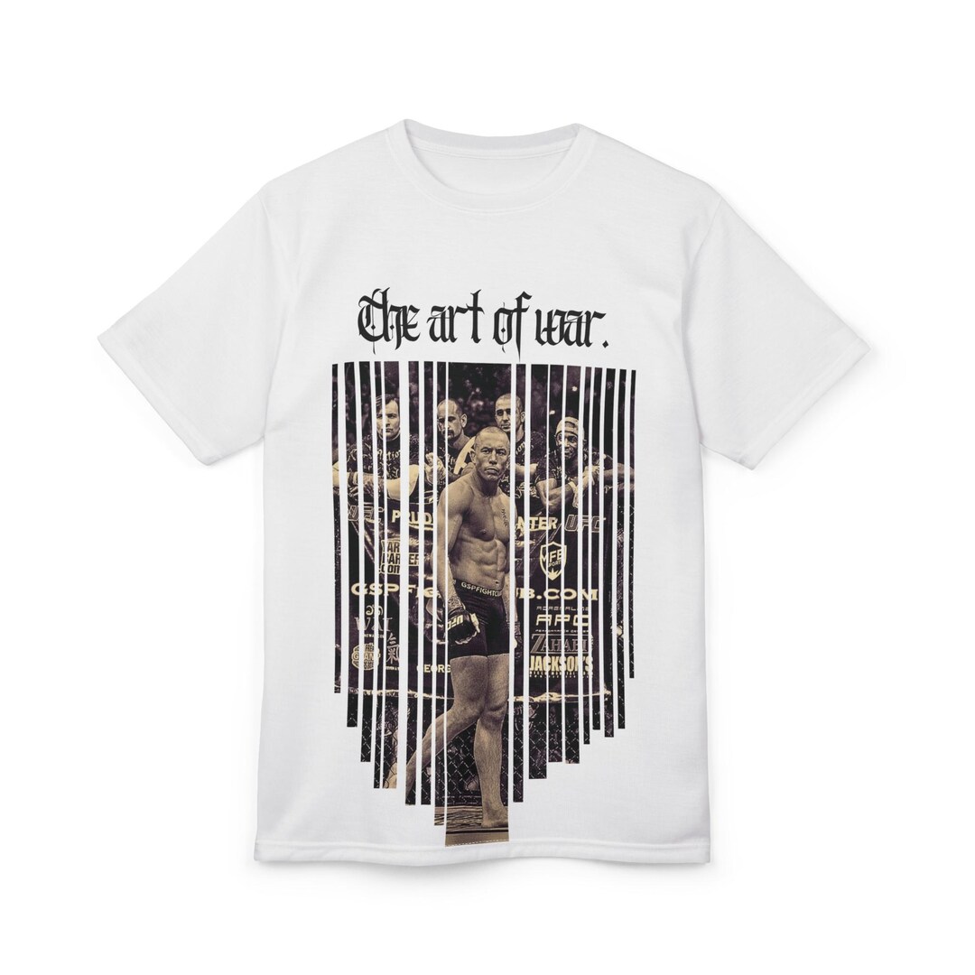 Georges St-pierre GSP Graphic Tee - Oversized Vintage MMA Shirt - Retro ...