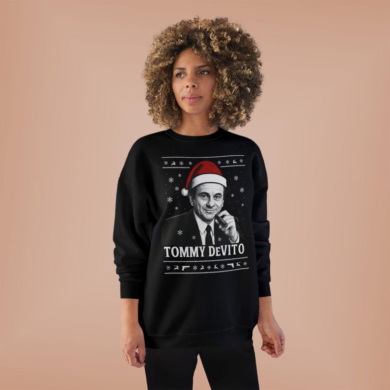 Tommy Devito Goodfellas Christmas Sweater - Vintage Mafia Holiday Knit ...