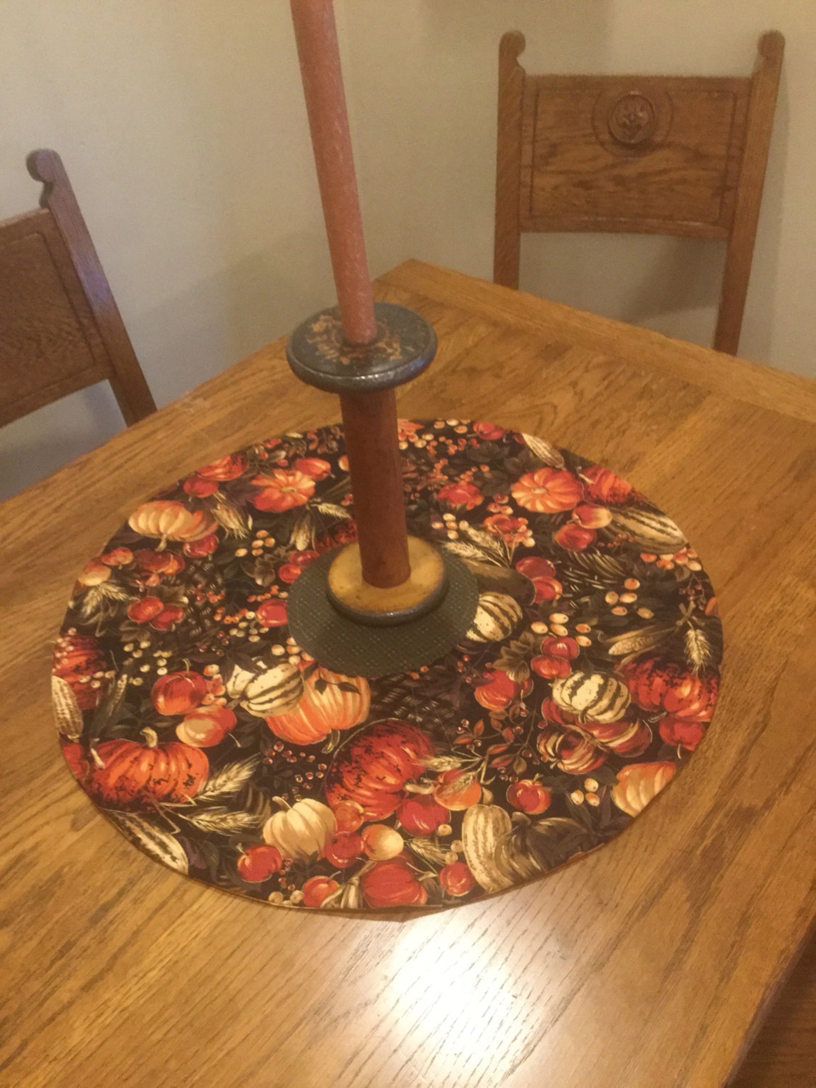 Autumn Circular Table Topper - Etsy