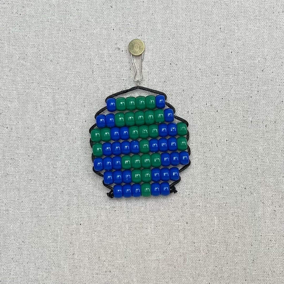 Earth Globe Bead Buddy Keychain | Kandi Y2K Charm - Etsy