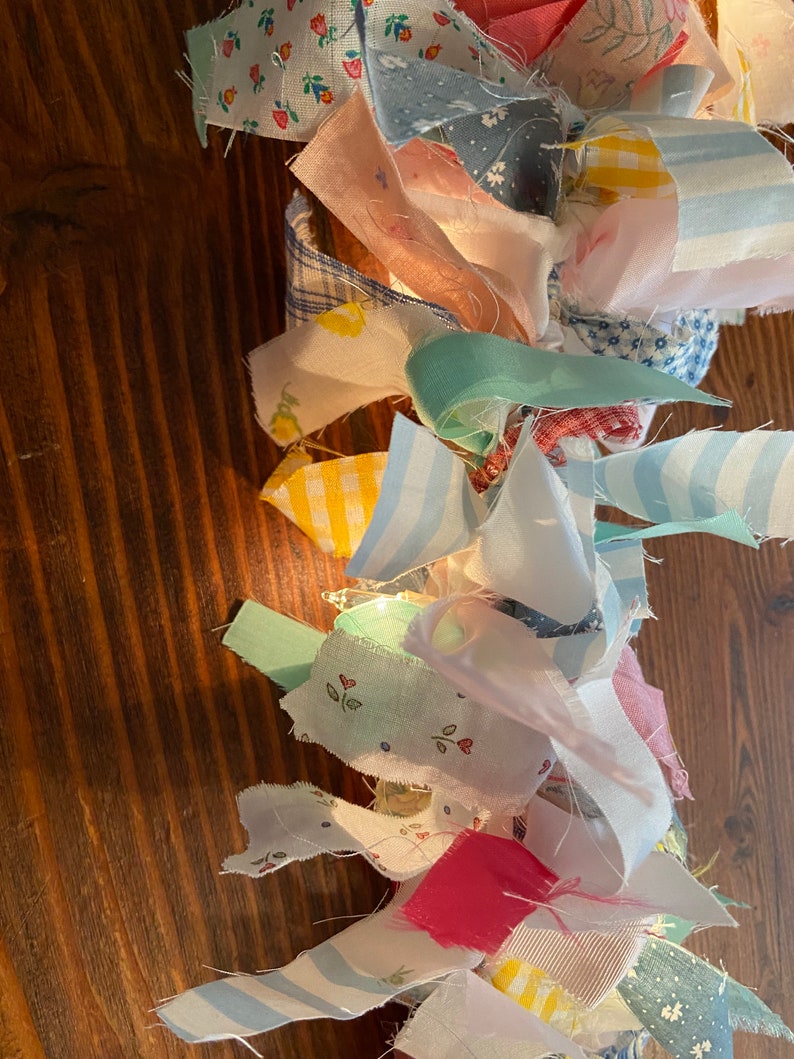 Swag, Lighted, Pastel Colors, Summer Decor, Baby Shower, Nursery ...
