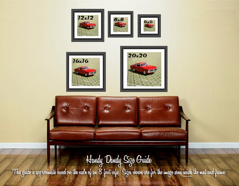 Vintage Classic Car Retro Colorblock Home Decor Feminine - Etsy