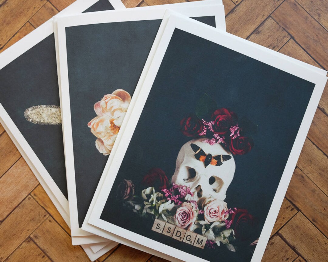 My Favorite Murder Greeting Cards Set of 3 Blank Inside - Etsy