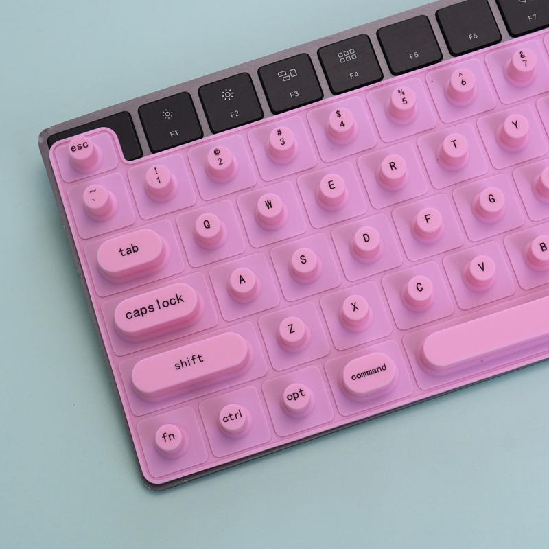 Silicone Keyboard for Long Nails - Etsy