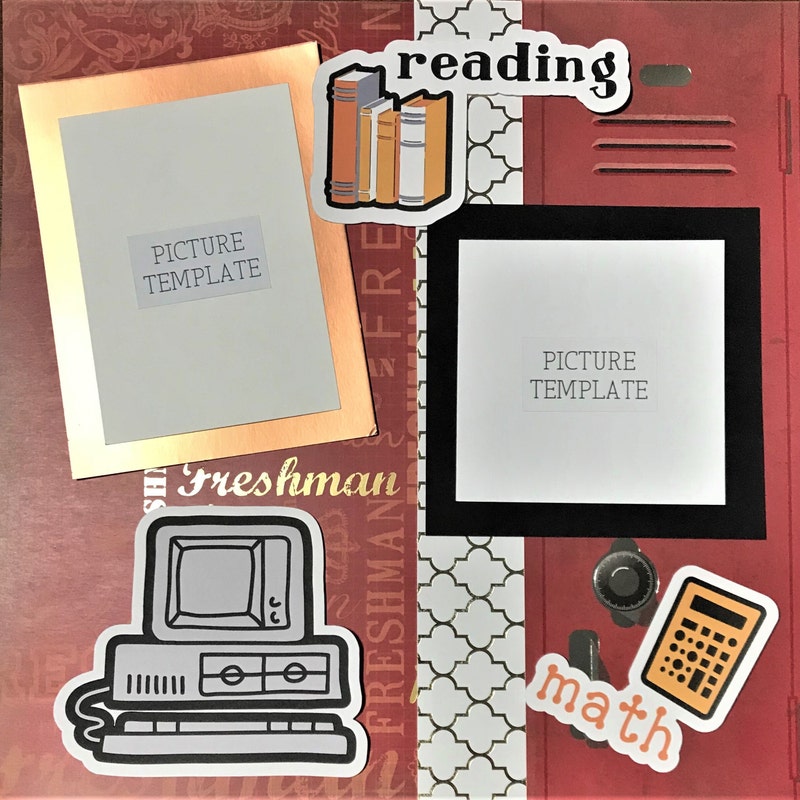 School Scrapbook - Etsy