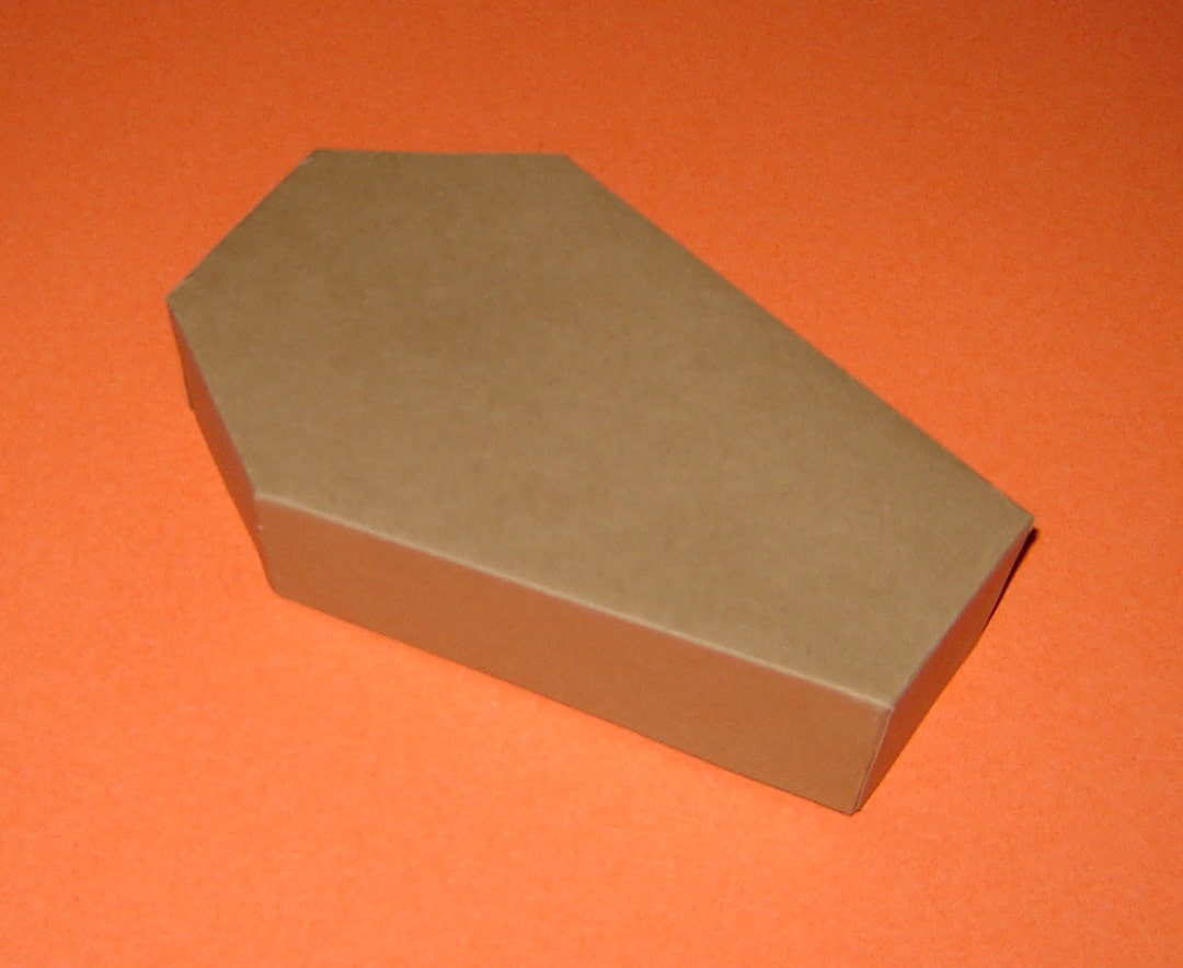 Coffin Boxes 6 Six DIY Coffin Kits With Lids Halloween - Etsy