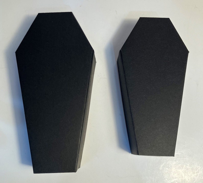 Coffin Boxes - Six (6) DIY Coffin Kits With Lids - Halloween Treat ...