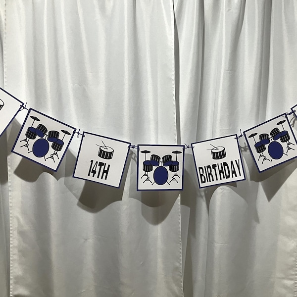 Drummer Birthday Party - Etsy