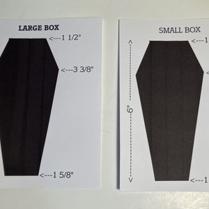 Coffin Boxes - Six (6) DIY Coffin Kits With Lids - Halloween Treat ...