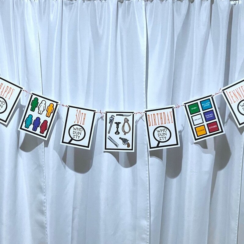 Mystery Birthday Theme - Etsy