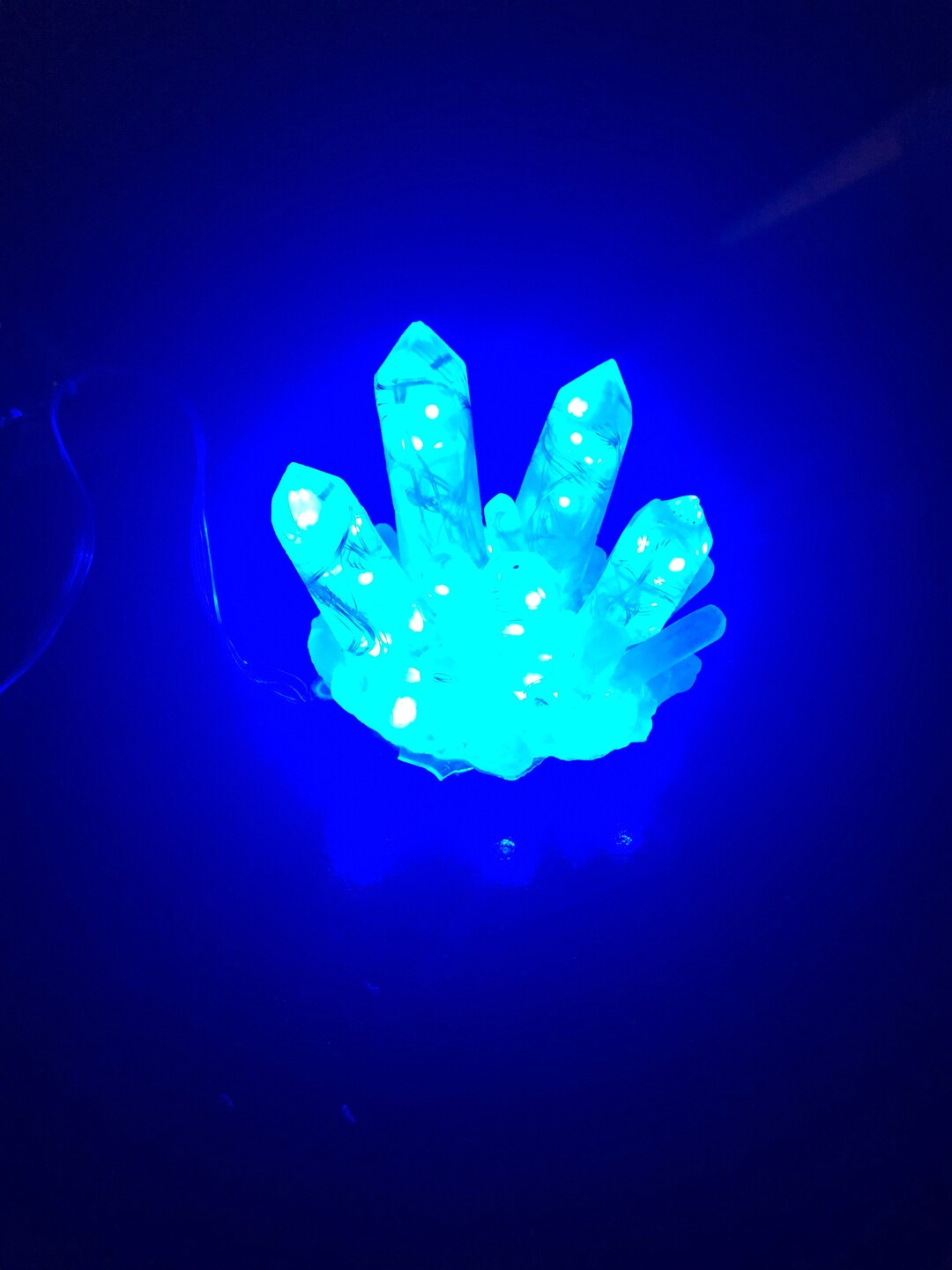 Color Changing Multi Point Crystal - Etsy