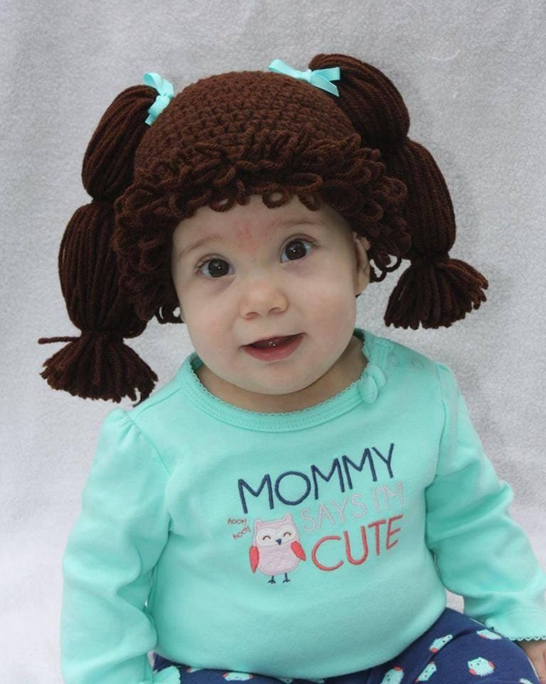 All Colors-cabbage Patch Kid Hat / Wig - Many Colors, Many Sizes, Low ...