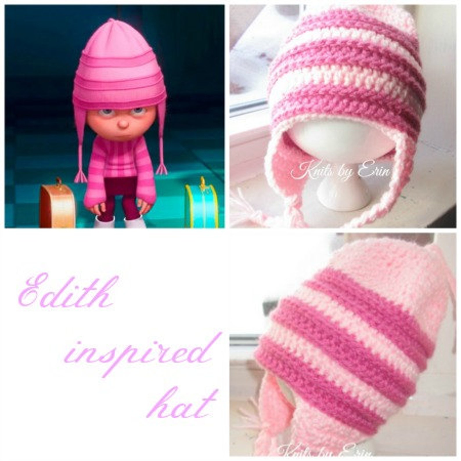 Edith Inspired Hat - All Sizes (listed in Description) - Etsy