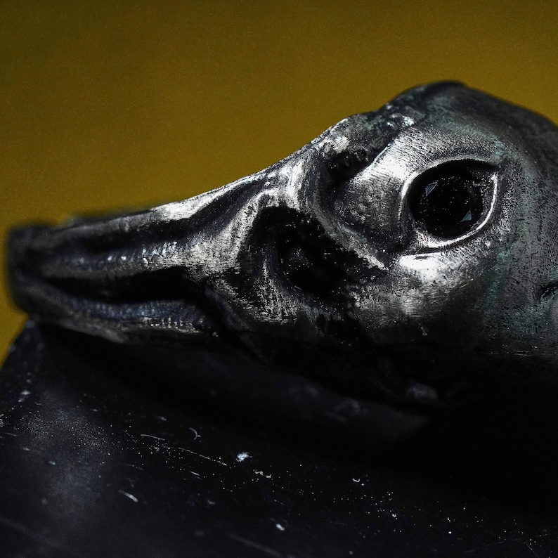 PREMIUM Albinauric Mask Ring – El.den Ring Inspired Jewelry | Handmade ...