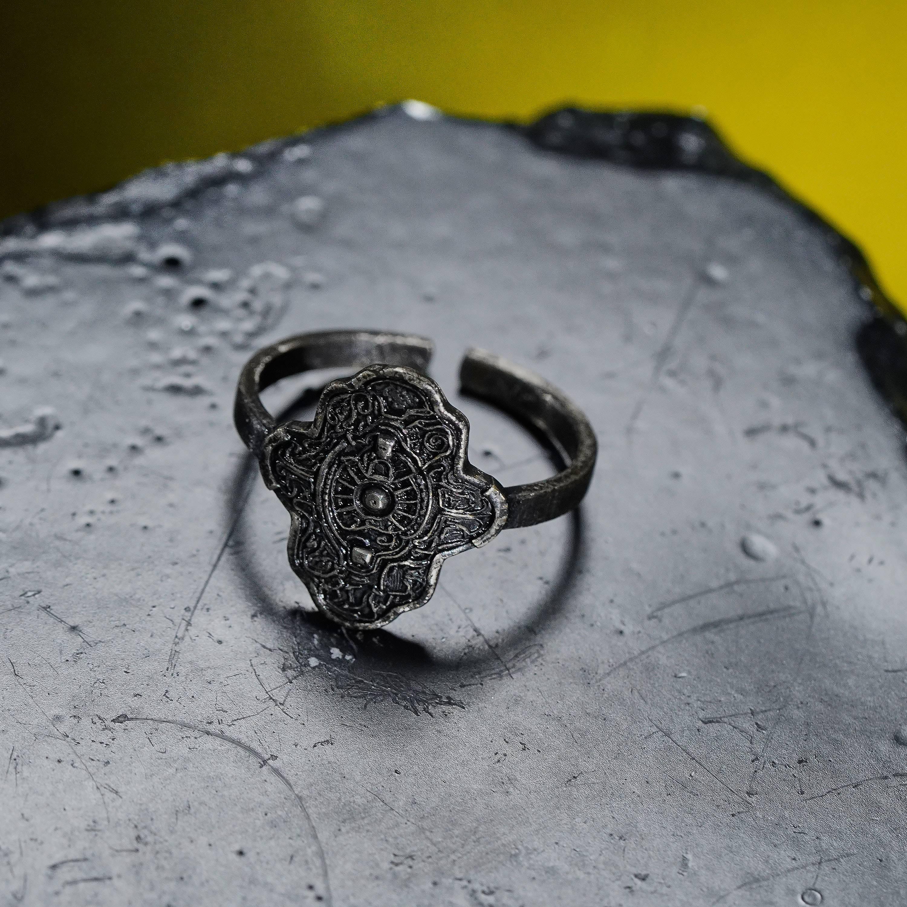 PREMIUM Fanmade Calamity Ring – Handmade 950 Silver Fantasy Jewelry ...
