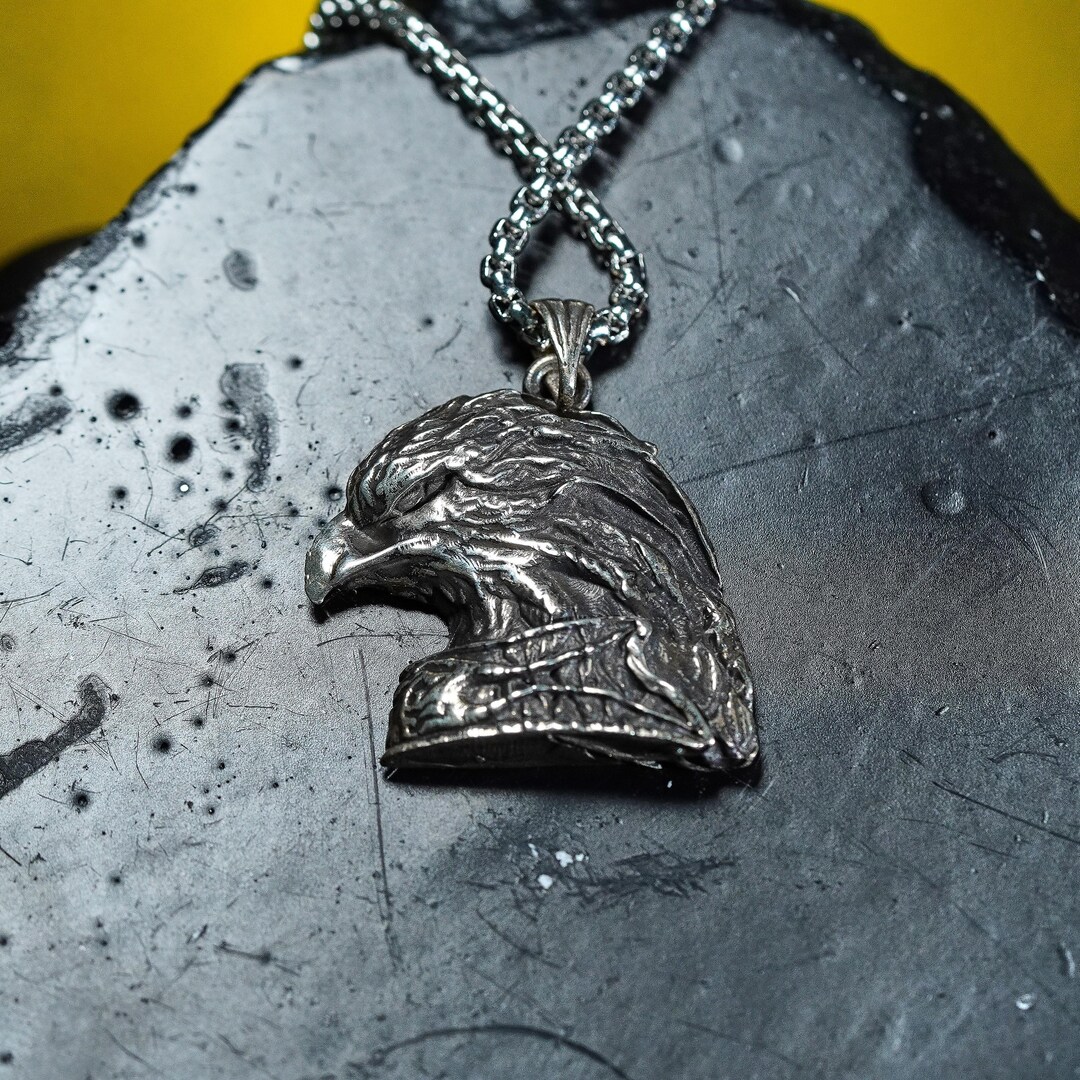 PREMIUM Nightreign Emblem Pendant – Handmade 950 Silver Hero Necklace ...