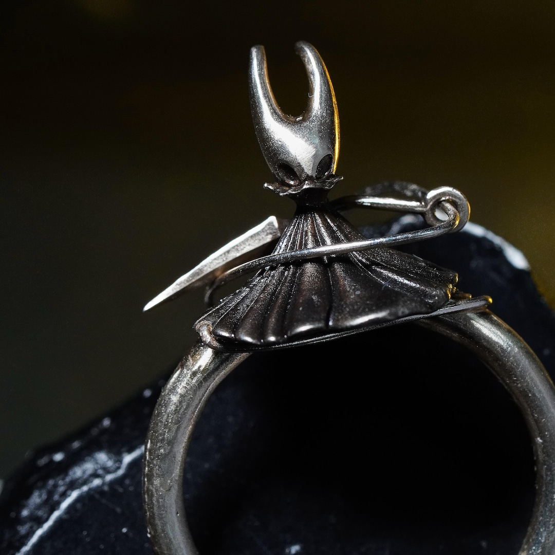 Hornet Hollow Knight Ring – Handmade 950 Silver Ring, Pendant Necklace ...