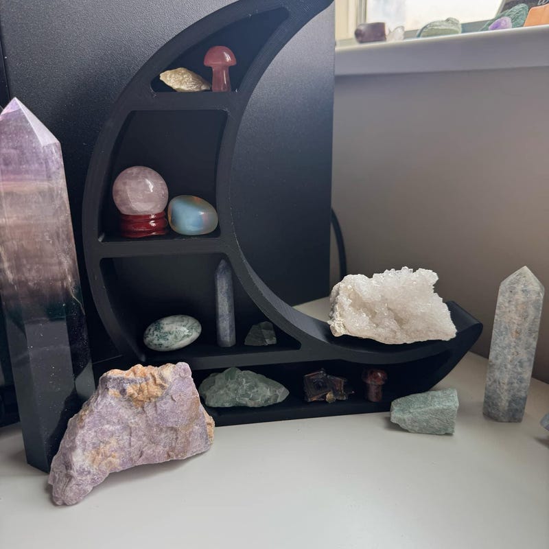 Crystal Moon Shelf - Etsy