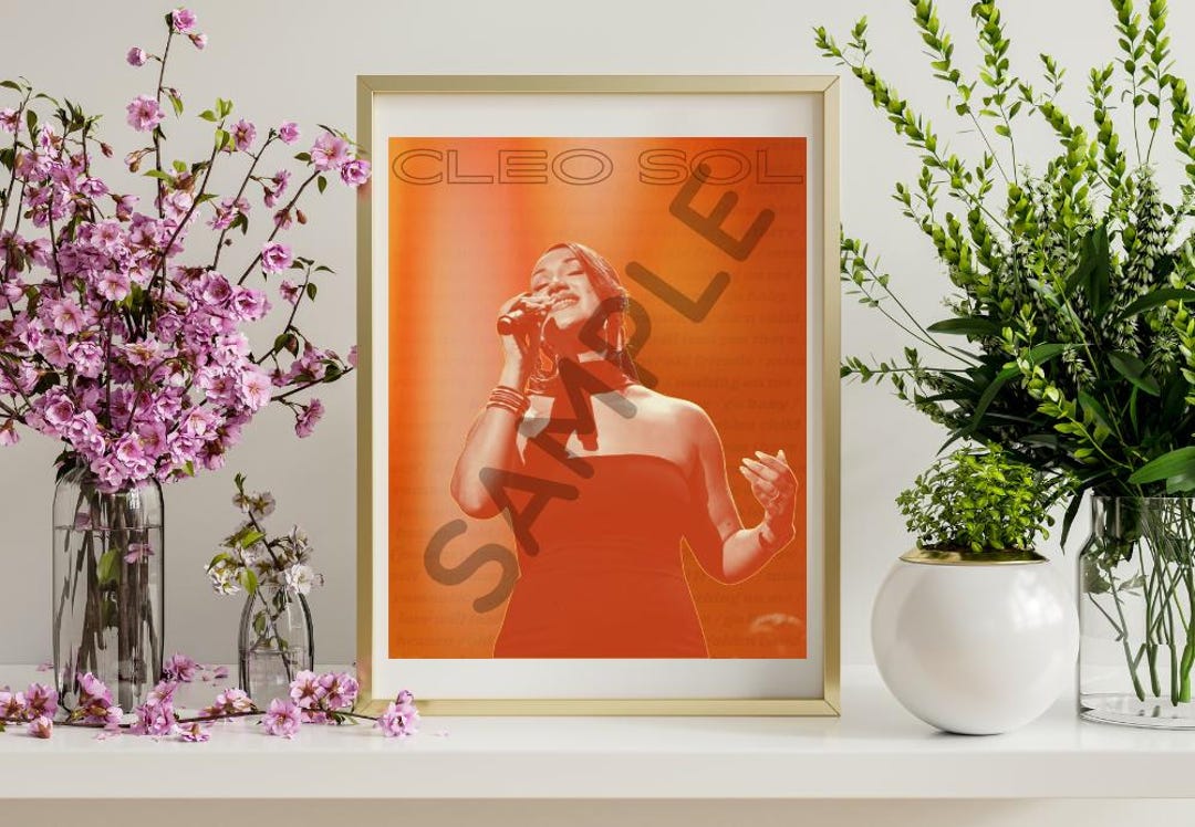 Cleo Sol Heaven R&B Music Poster - Etsy