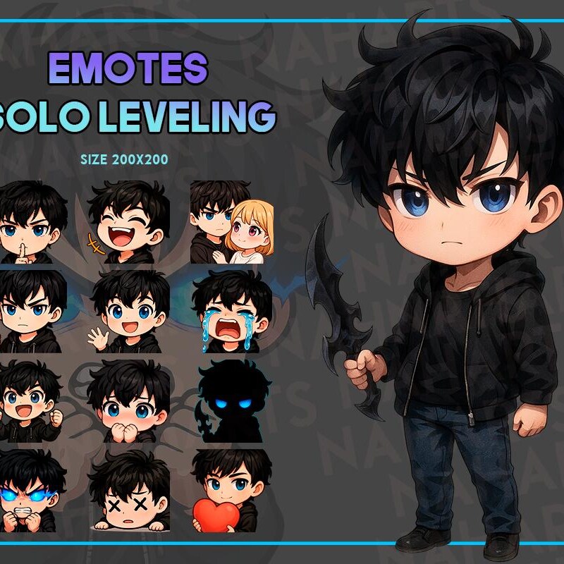 Solo Leveling Chibi - Etsy