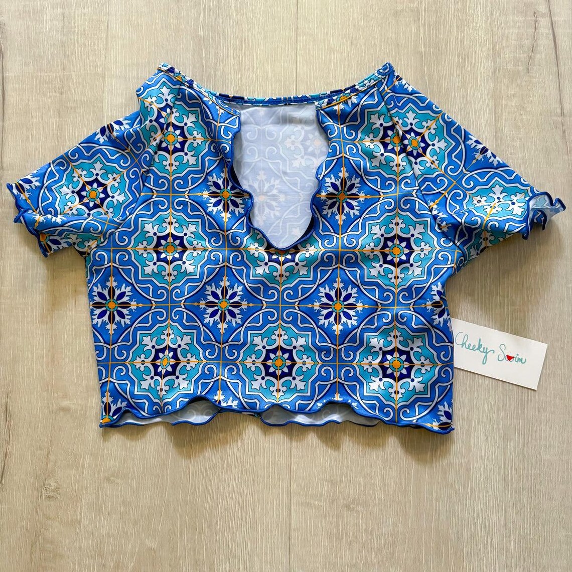 Sicily Violet Crop Top - Etsy