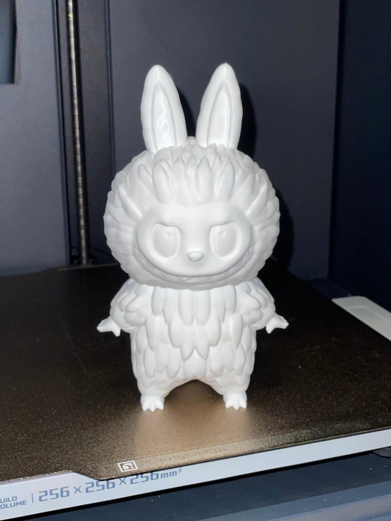 Labubu-inspired Monster Bunny Figurine DIY Coloring SET Gift for Kids ...