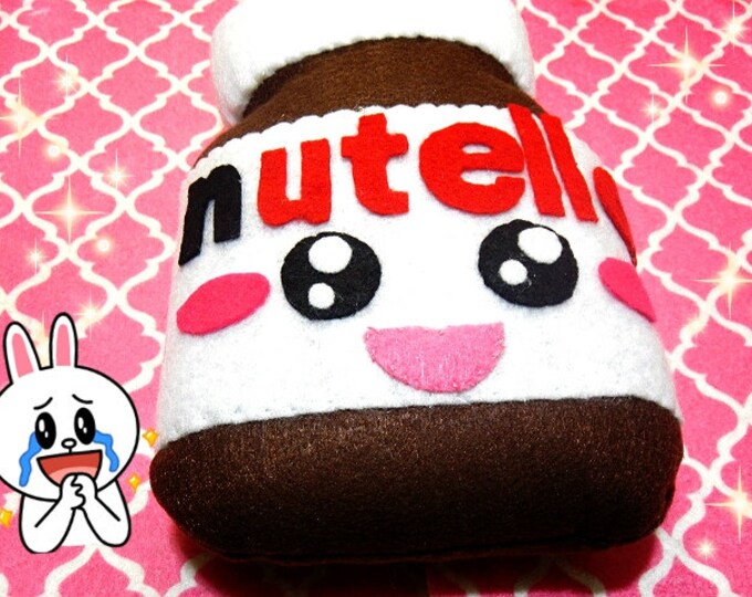 Kawaii Nutella Plush Doll Plushie Happy Version - Etsy