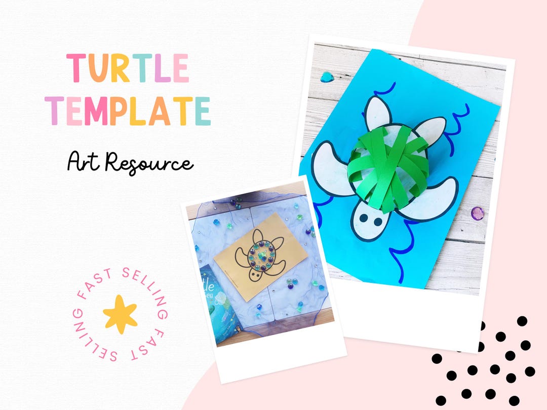 Blank Shell Turtle Template - Etsy