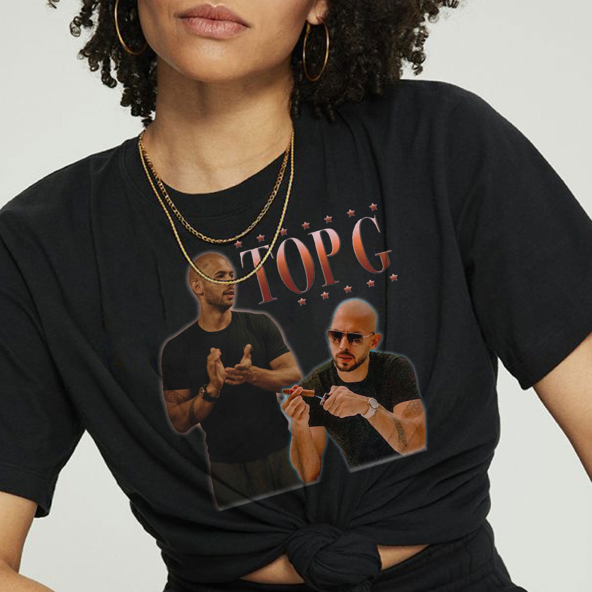 Vintage Andrew Tate Top G Shirt, Andrew Tate Shirt, Andrew Tate Top G ...