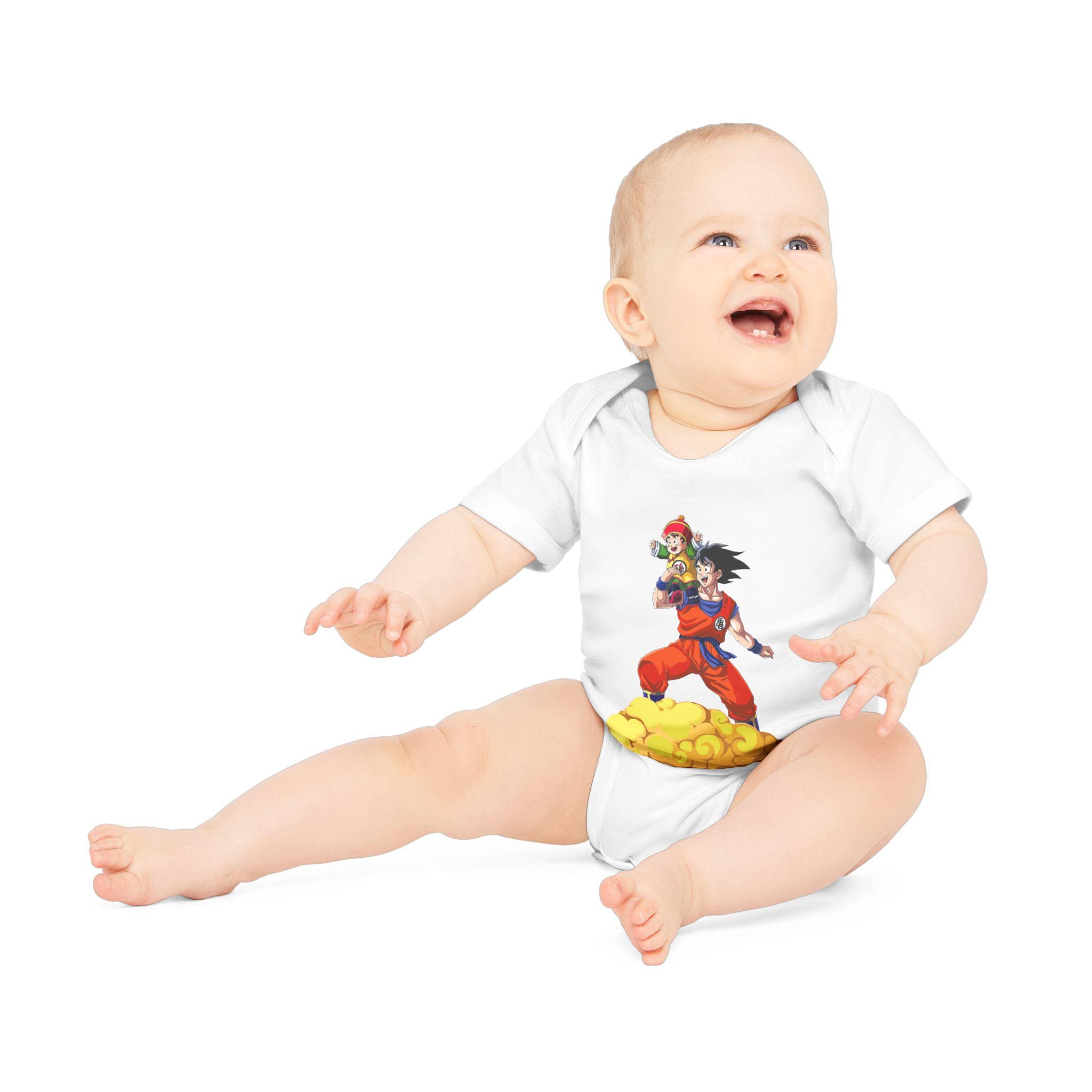 Funny Saiyan Baby Onesie - Dragon Ball Inspired Design - Cute Anime ...