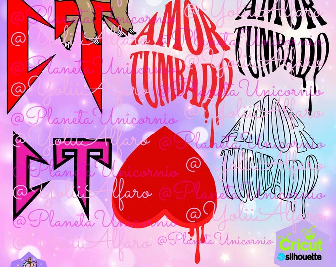 Corridos Tumbados SVG, CT Svg, Amor Tumbado Png, Svg, dxf, Cut files ...