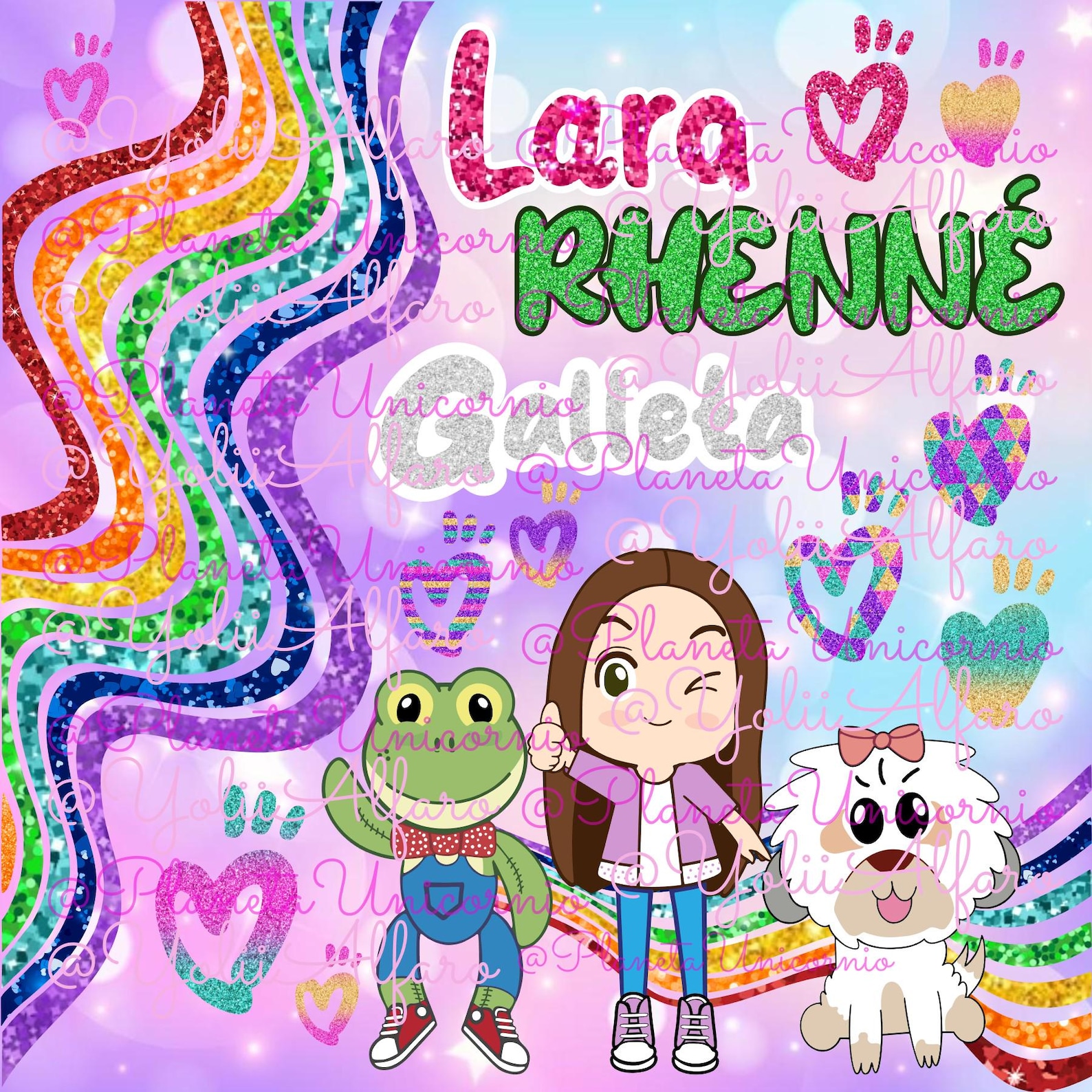 Lara Campos en SVG, PNG y otros formatos, rana Rhennéé, Galleta, Lara ...