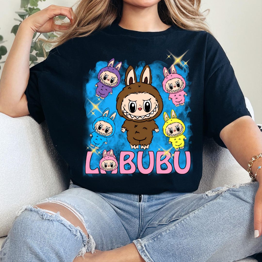 Labubu Tee, Trendy Tee, Viral Tees, Tees for Girls, Summer Shirts ...