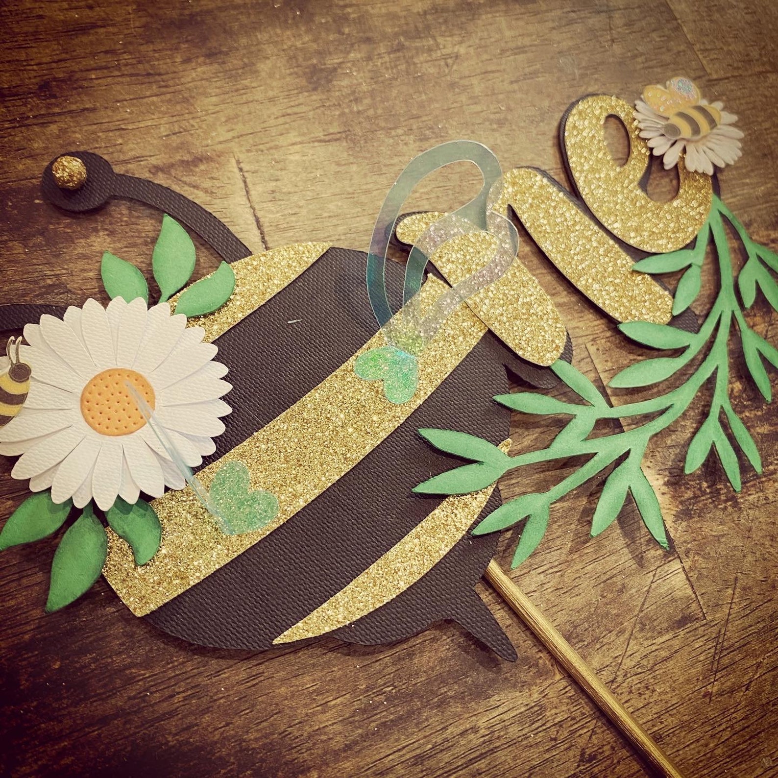 Bee cake topper. Bee One Cake Topper. Bee birthday party | Etsy