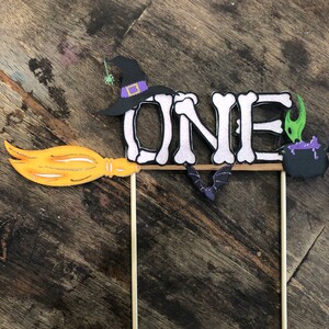 Halloween Birthday Cake Topper. Halloween Cake Topper. - Etsy