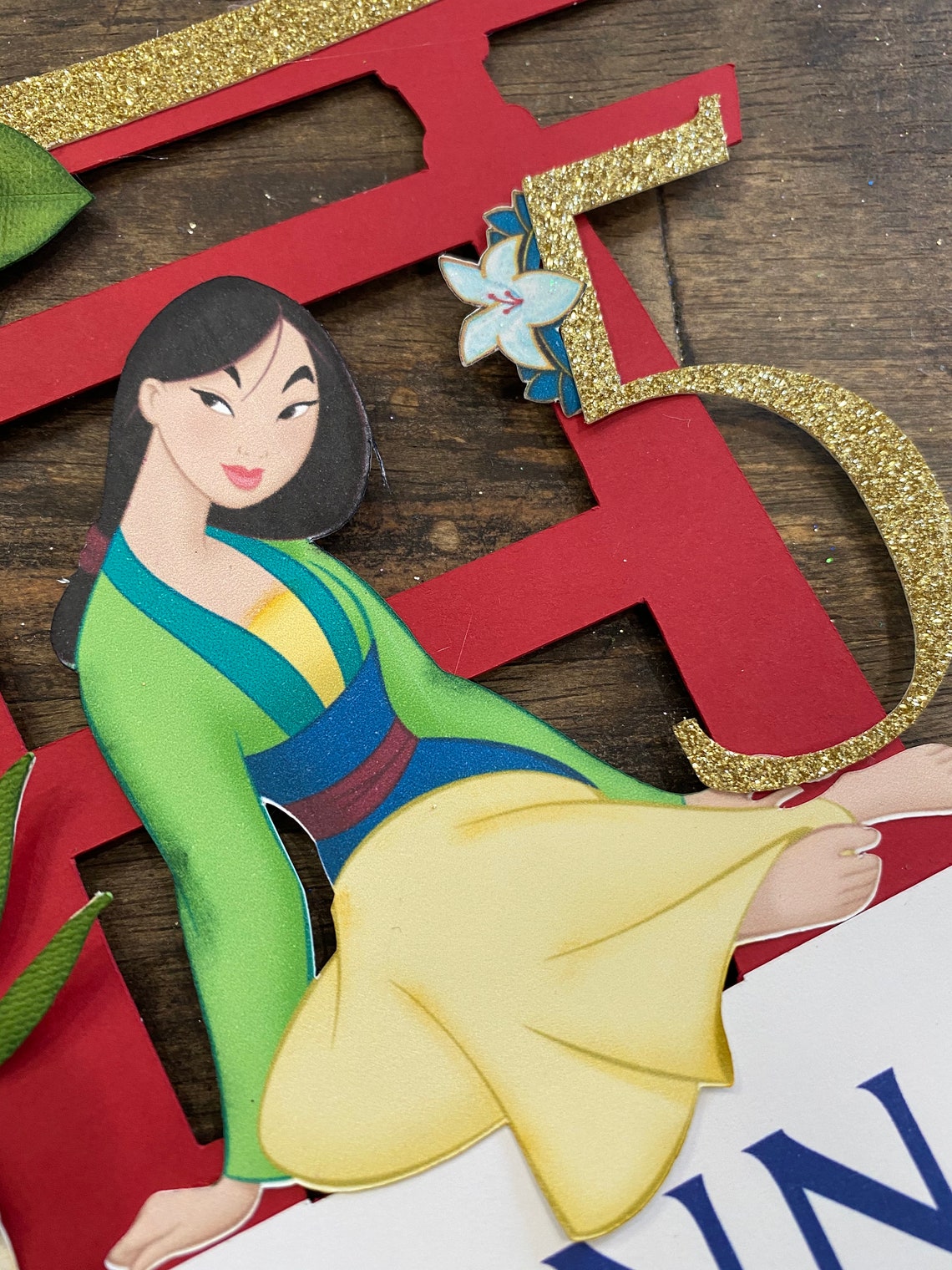 Mulan Cake Topper. Mulan Inspired Cake Topper. Mulan Birthday - Etsy Canada