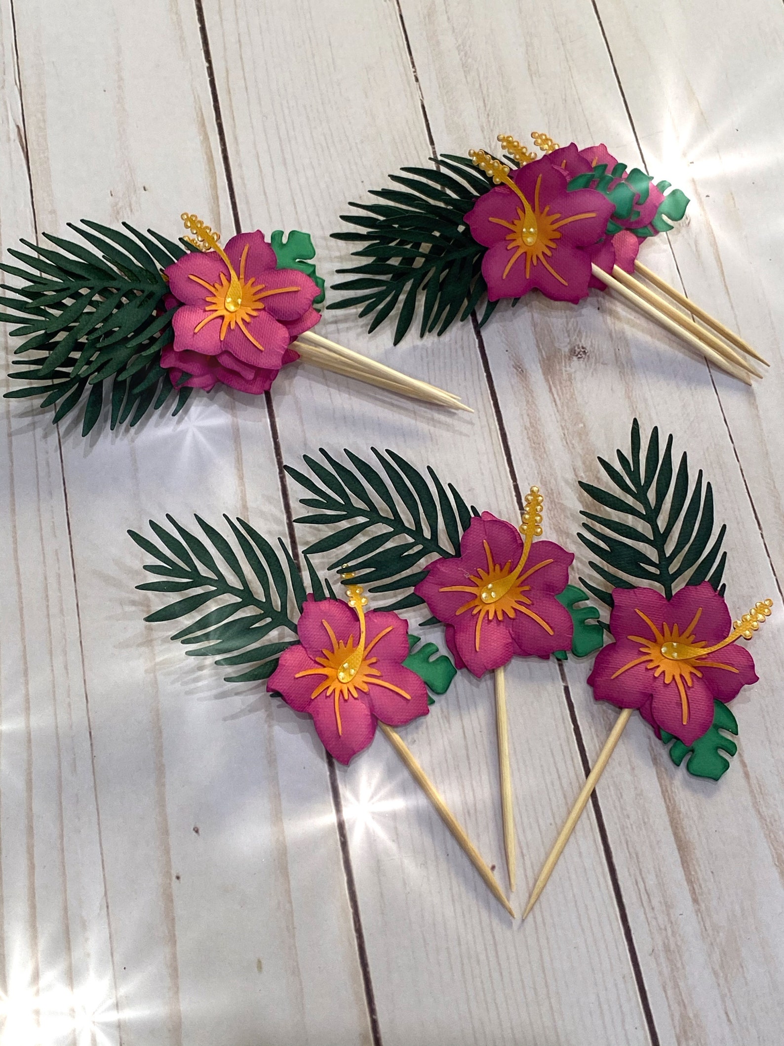 Tropical Happy Birthday Banner. Aloha birthday banner. | Etsy