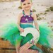 Mermaid Theme Number Photo Prop. Mermaid Party Decoration - Etsy