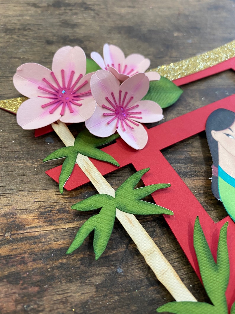 Mulan Cake Topper. Mulan Inspired Cake Topper. Mulan Birthday - Etsy Canada