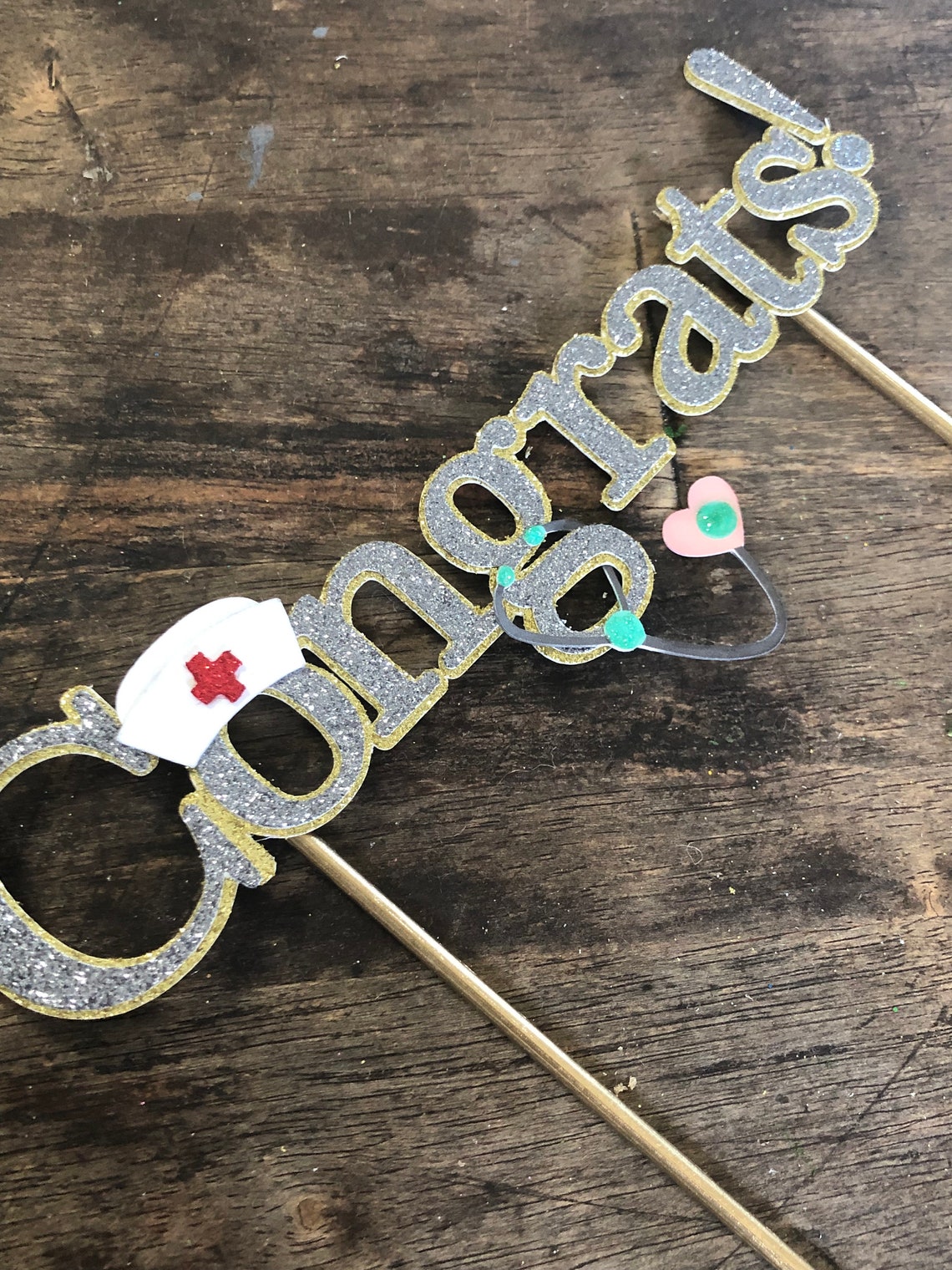 Graduation Cake Topper. RN Cake Topper. Grad Cake Topper - Etsy