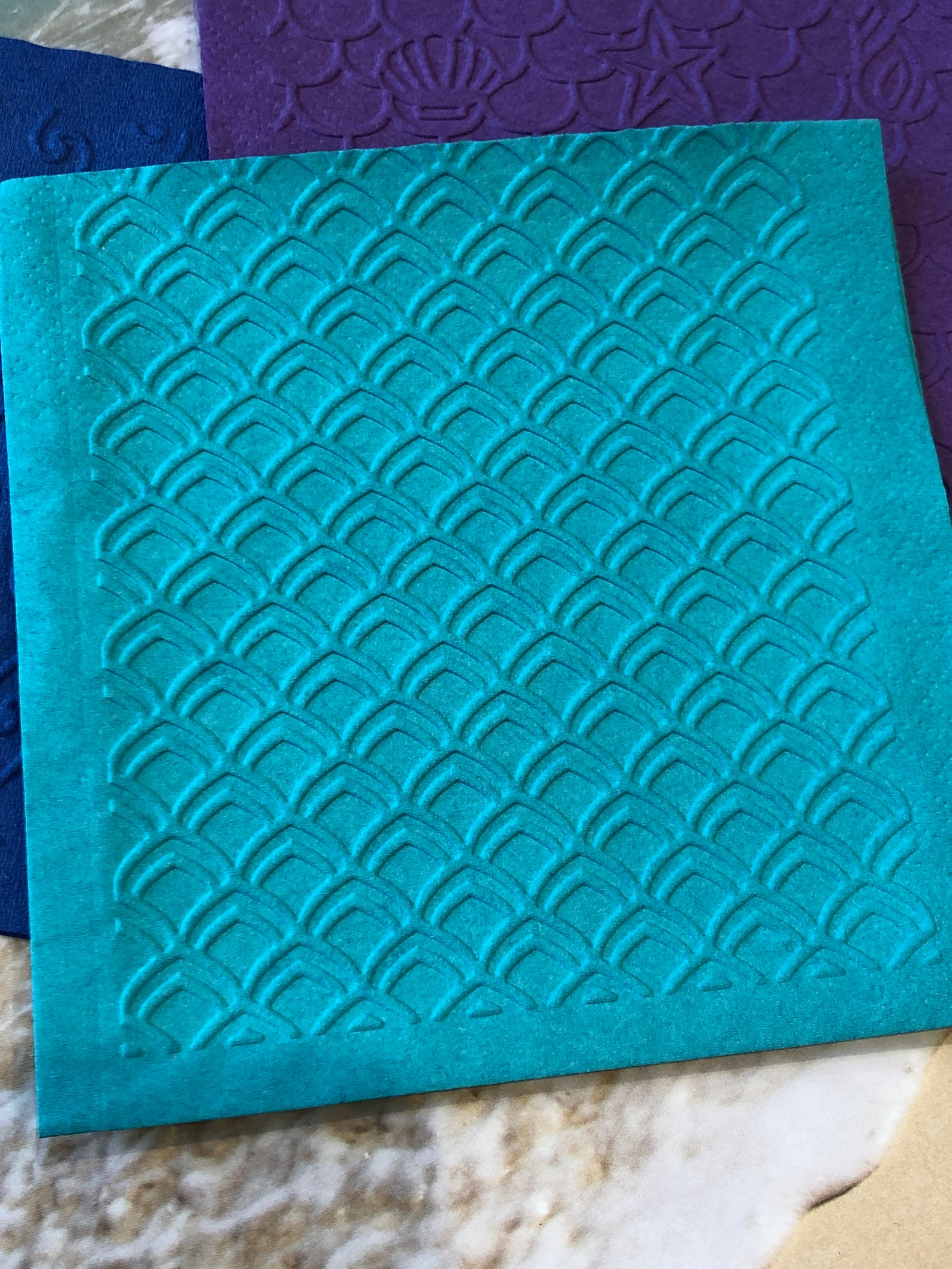 Mermaid Party Napkins. Mermaid Baby Shower. Under the Sea - Etsy