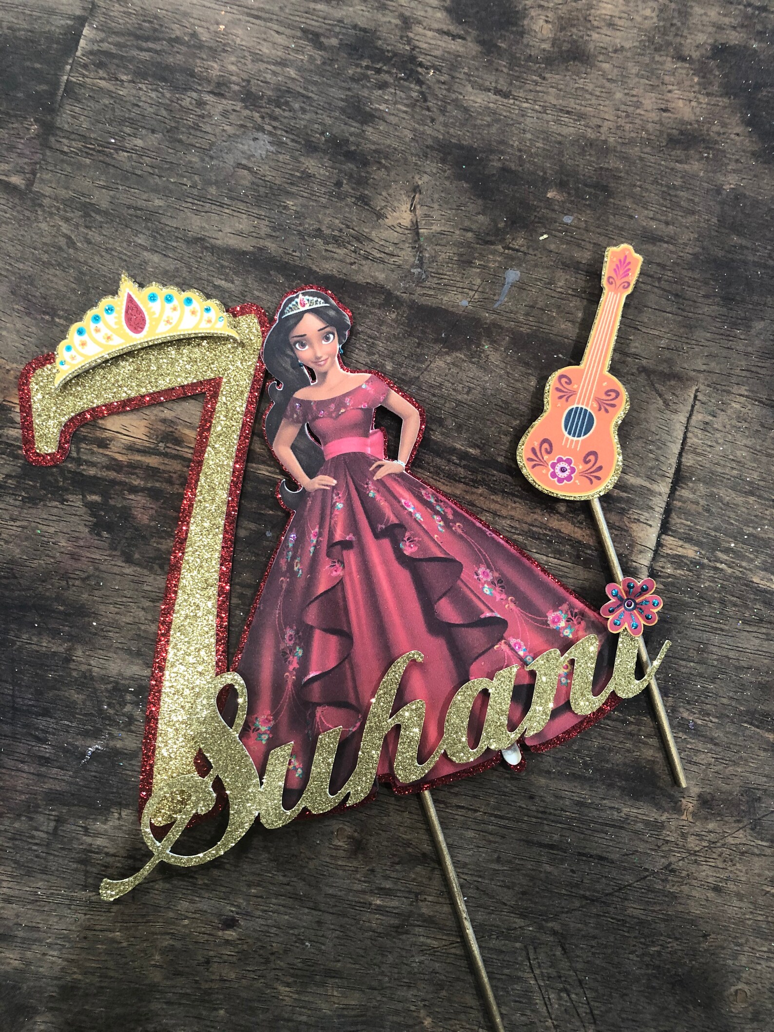 Elena of Avalor Cake Topper. Elena Cake Topper. Elena of | Etsy