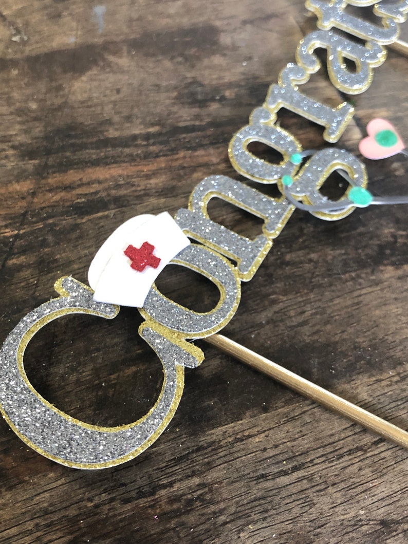 Graduation Cake Topper. RN Cake Topper. Grad Cake Topper - Etsy