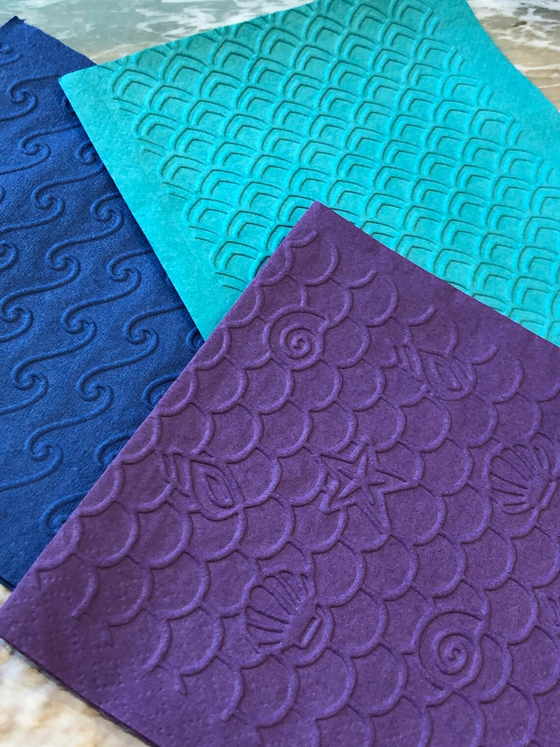 Mermaid Party Napkins. Mermaid Baby Shower. Under the Sea - Etsy