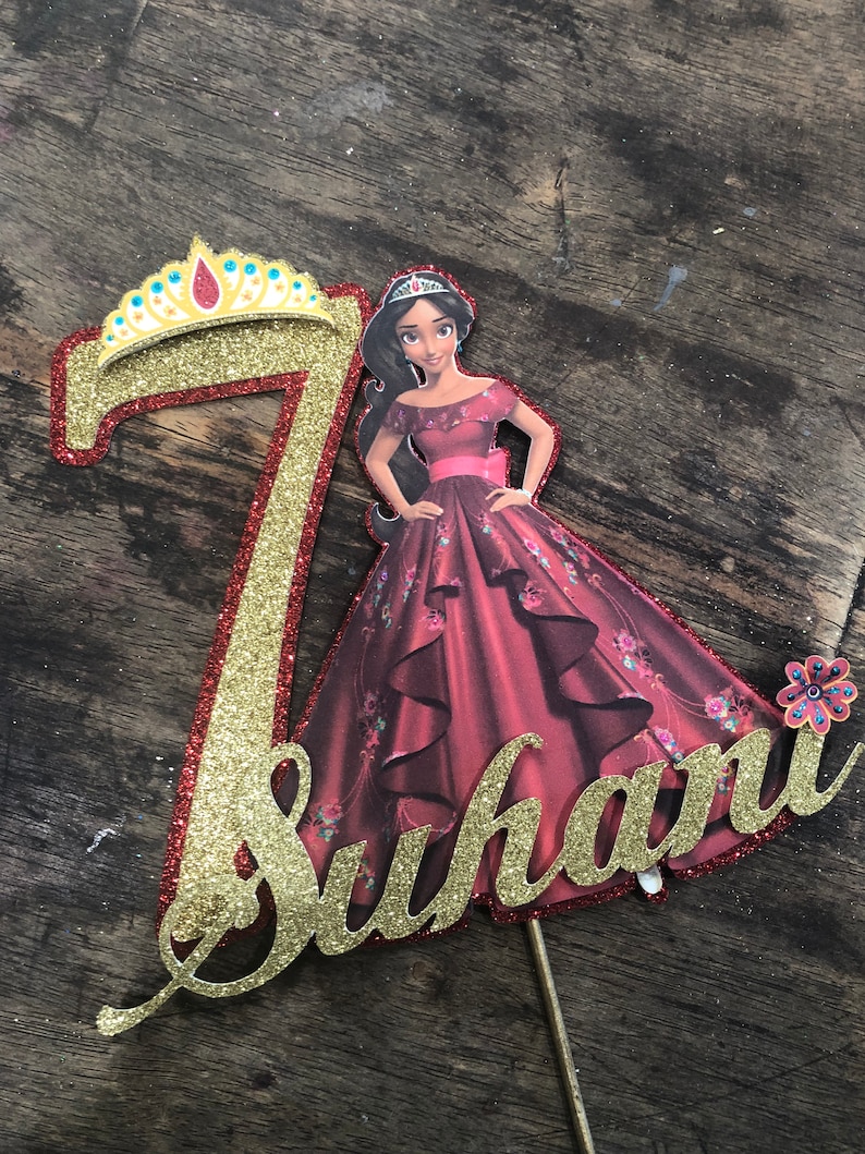 Elena of Avalor Cake Topper. Elena Cake Topper. Elena of - Etsy