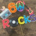 Retro 60 Cake Topper - Etsy