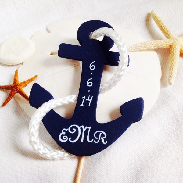 Nautical Cake Topper - Etsy