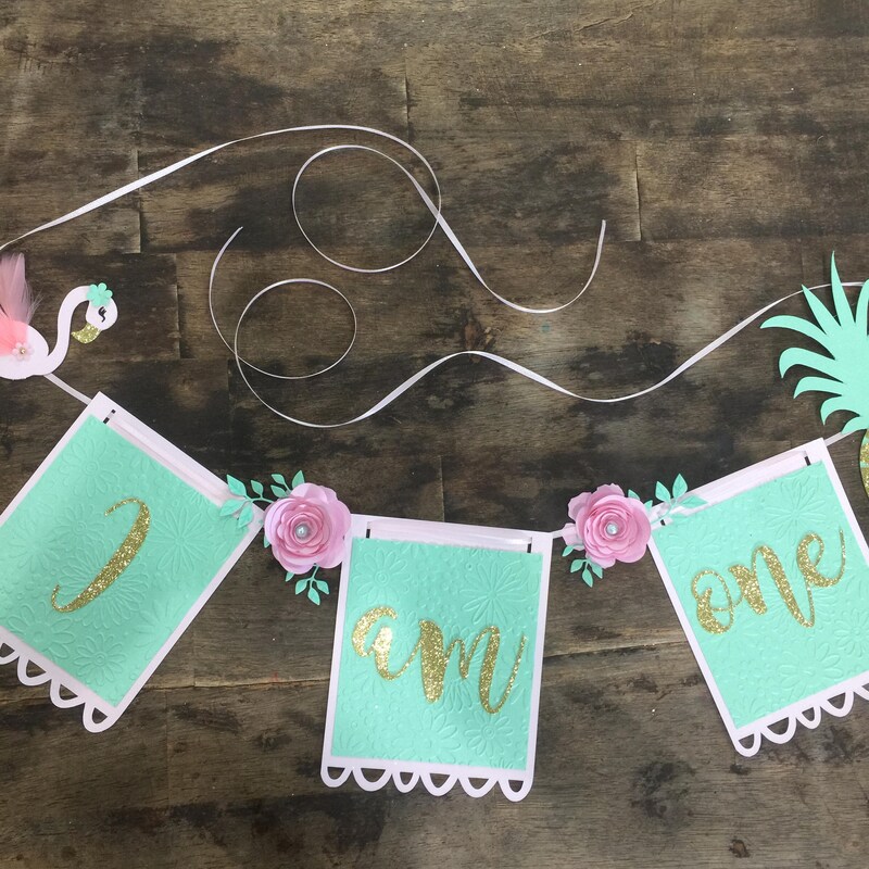 Flamingo Banner - Etsy